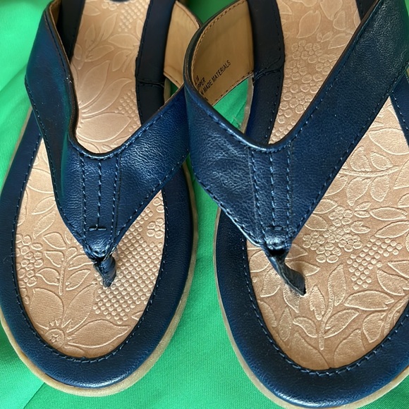 BOC Born | Shoes | Boc Born Concept Navy Thong Flip Flops Womens ...